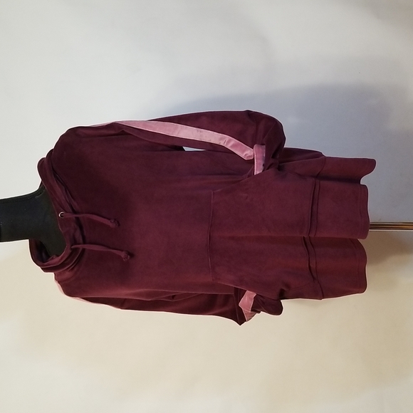 Athletic Works | Other | Maroon Velour Hoodie | Poshmark